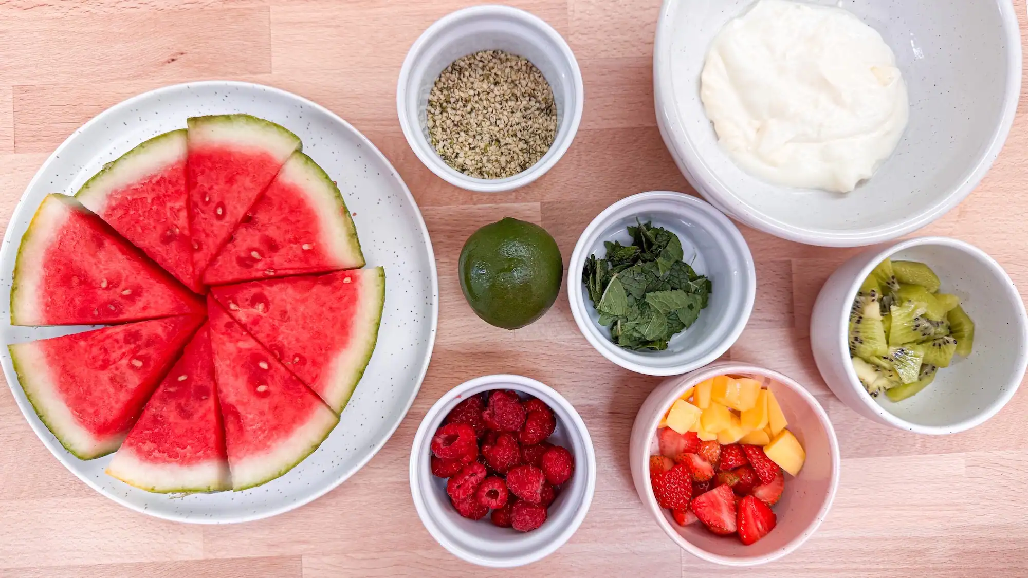 Watermelon Pizza For Kids: Easy 5-Minute Summer Snack